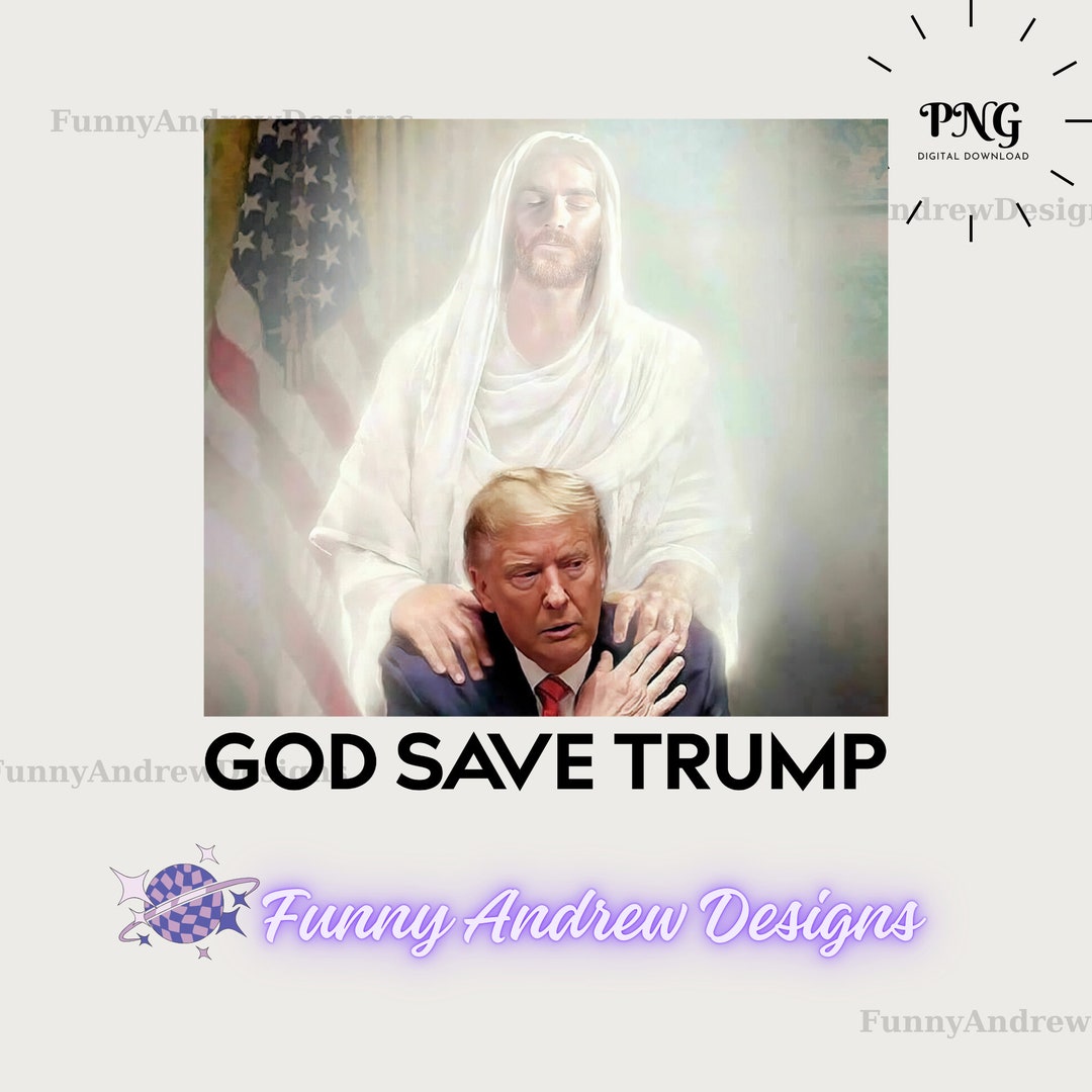 Jesus Save Trump Png, God Bless President Trump Png, America Png ...
