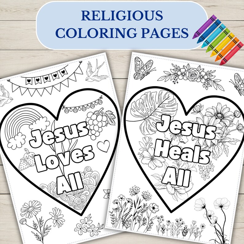 Religious Coloring Pages Religious Christian Catholic Colouring ...