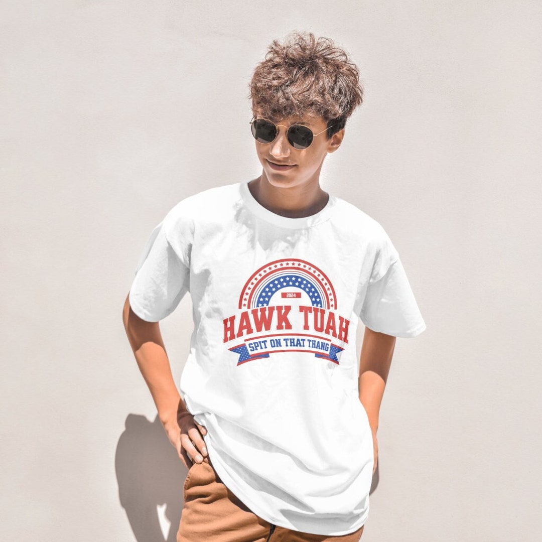 Hawk Tuah Spit on That Thang 2024 Shirt, Hawk Tuah 24 Shirt, Hawk Tuah ...