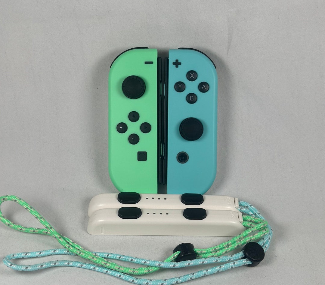NFC Hall Effect Joysticks Wireless Joy-con Controllers for Nintendo Switch Animal Crossing - Etsy