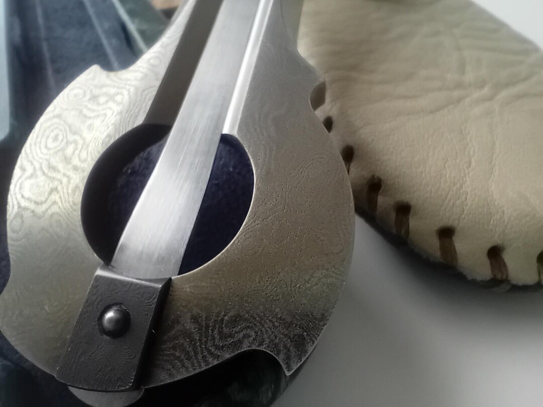 Ustinov's Jew's Harp Galaxy, Made of Damascus Steel, Key B1, 432 Hz. - Etsy