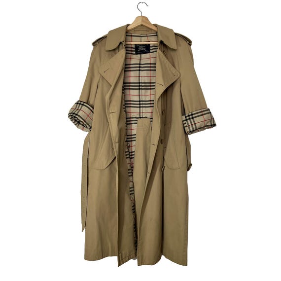 Trench coat Burberry vintage oversized unisex. Gabard… - Gem