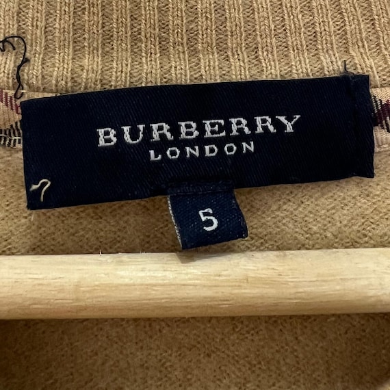 Jersey Burberry vintage color camel unisex. Suéter de… - Gem
