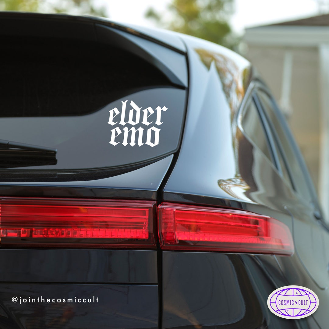 Elder Emo Vinyl Decal - Etsy