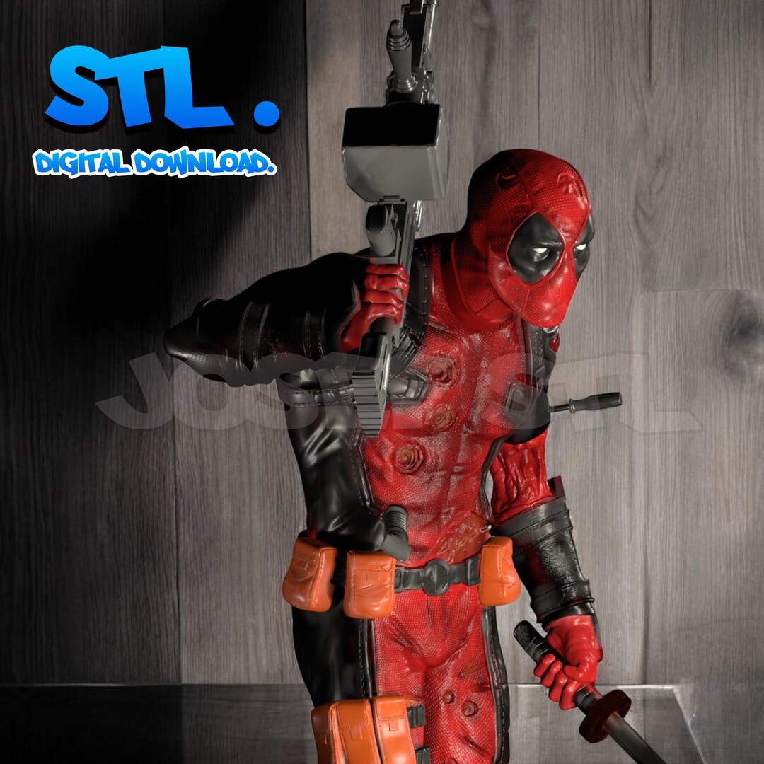 Movie and Game 3D Model, Superhero 3D Stl Model, 3D Stl File, Gift 3D ...