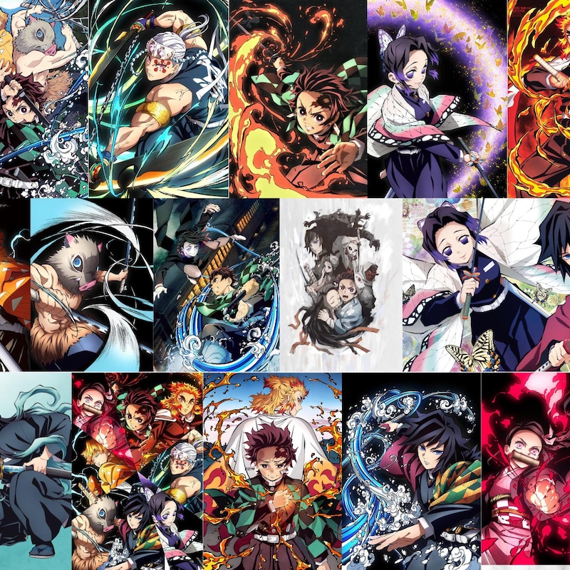 Buy Demon Slayer Poster Online In India - Etsy India