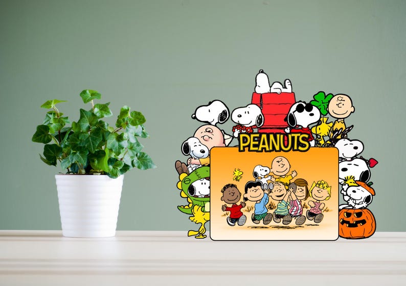 Printable Peanuts mini desktop calendar for 2026 (English version ...