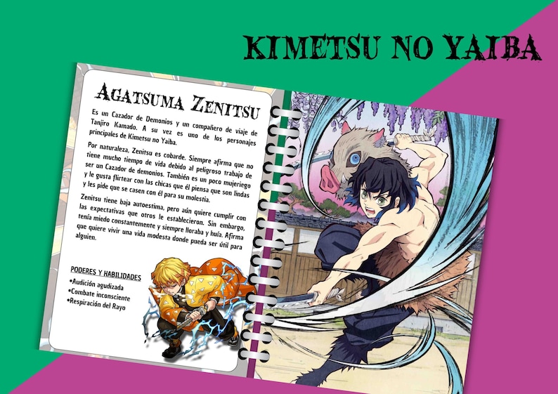 Simple Kimetsu No Yaiba - Demon Slayer Agenda - Editable in Canva ...