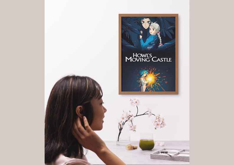 Pack of 22 Printable Images for Studio Ghibli Posters - A4 Size ...
