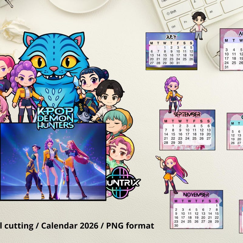 Kpop Calendar 2026 - Etsy
