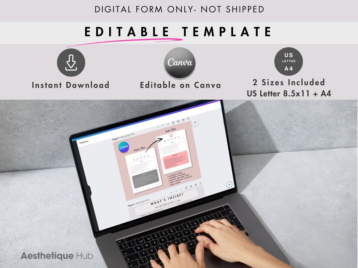 Editable Botox Aftercare Instructions Template Form Medspa After Care ...