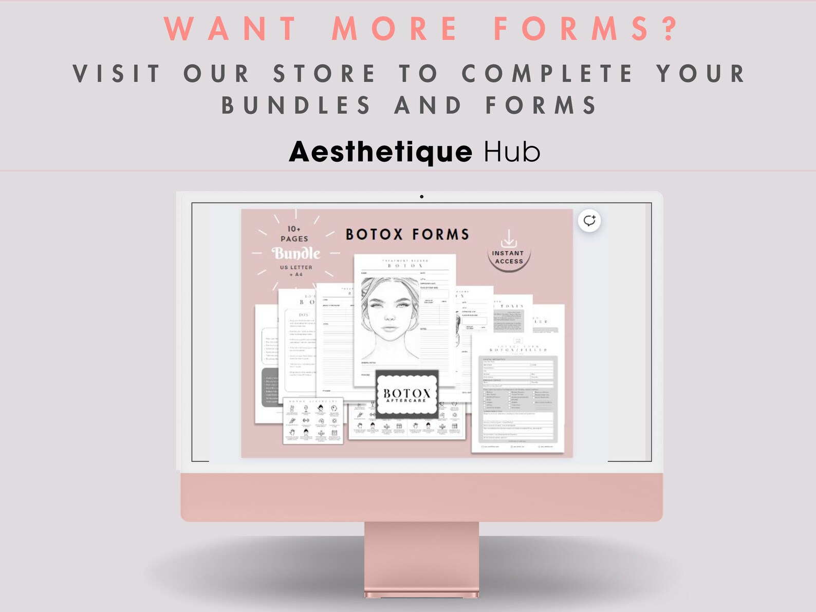 Filler Injection Forms Template Bundle Filler Intake Consent Printable ...