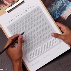 Coolsculpting Treatment Consent Form, Editable Cryolipolysis Body Fat ...