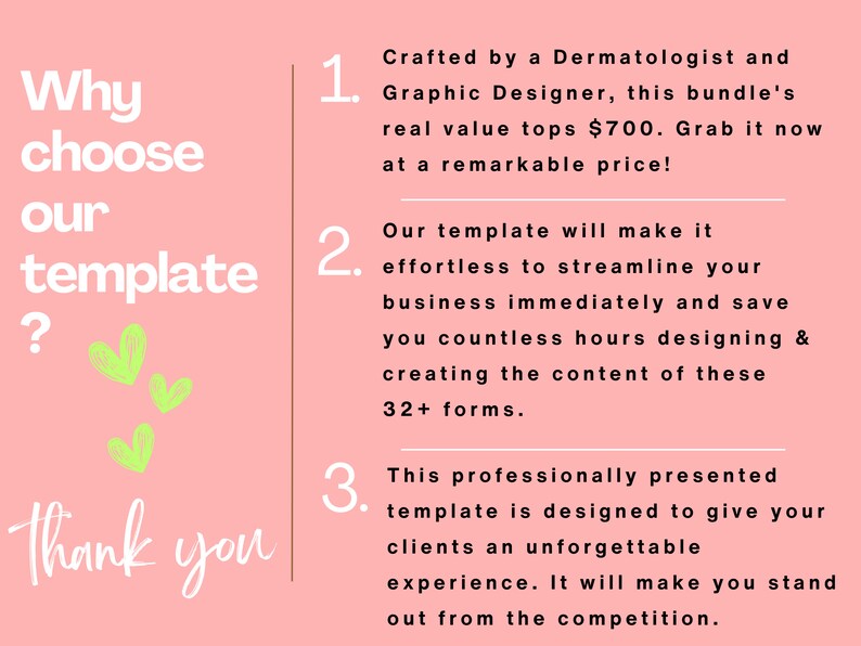 Editable Facial Treatment Form Bundle Canva Template, Esthetician ...