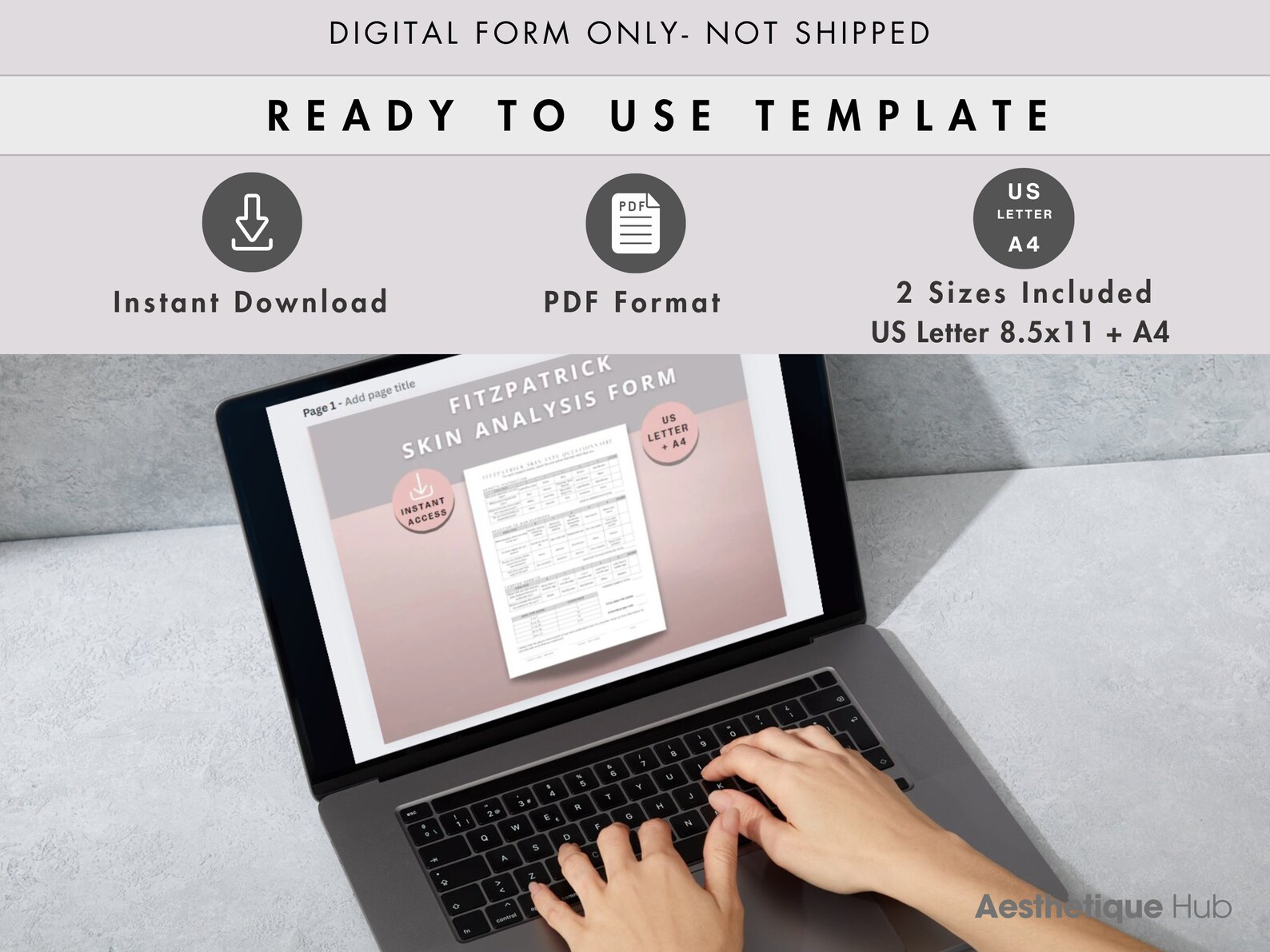 Fitzpatrick Skin Type Form Questionnaire, Esthetician Skin Type ...