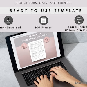 Fitzpatrick Skin Type Form Questionnaire, Esthetician Skin Type ...