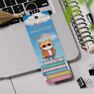 Stacked Books Cats Printable Bookmarks for Book Lovers, Just Another ...