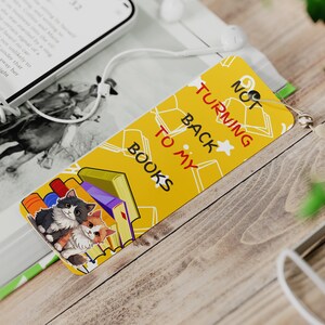 Stacked Books Cats Printable Bookmarks for Book Lovers, Just Another ...