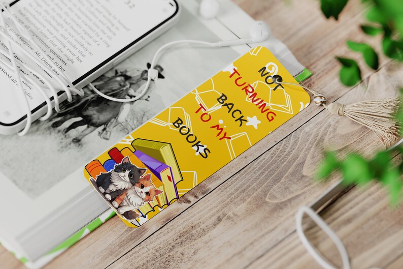 Stacked Books Cats Printable Bookmarks for Book Lovers, Just Another ...