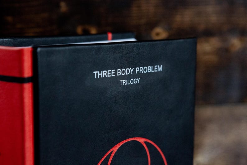 The Three Body Problem - Trilogy - Cixin Liu - Leather Bound - Special ...