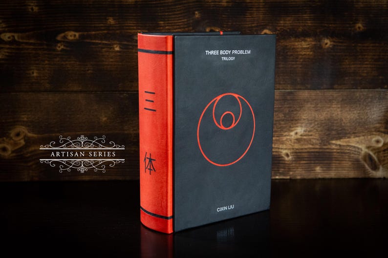 The Three Body Problem - Trilogy - Cixin Liu - Leather Bound - Special ...