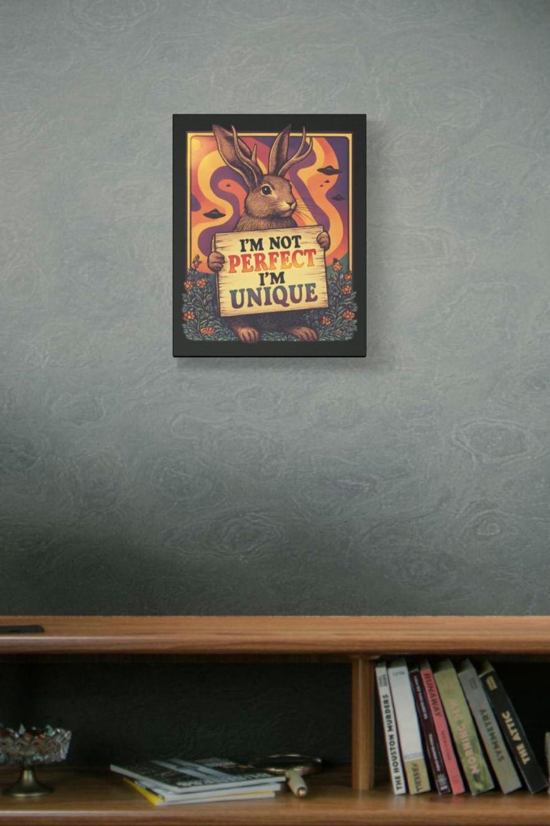 Weirdcore Wall Art: Mythological Cottagecore Canvas Print, Mental ...