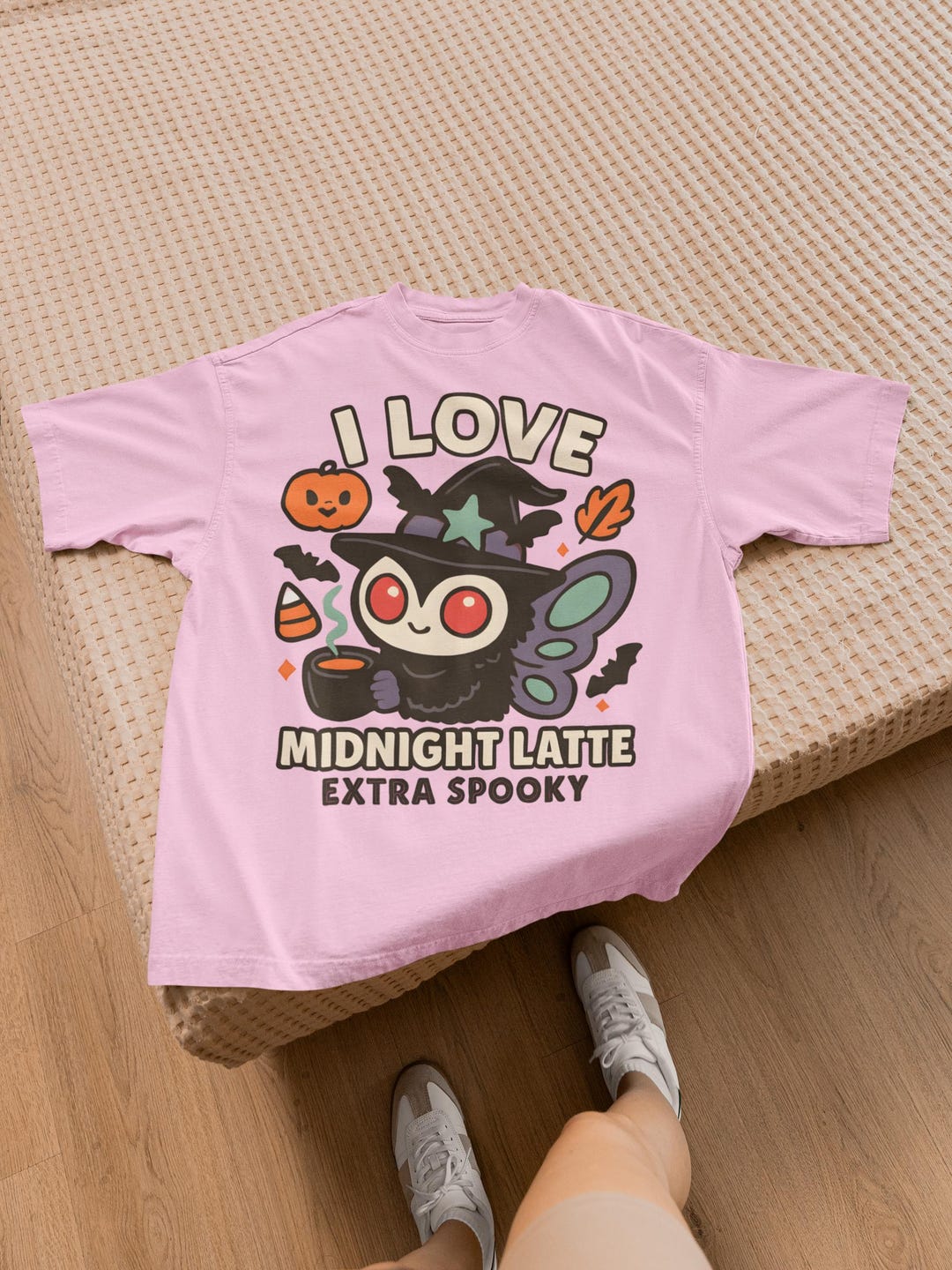 Mothman Halloween Top, Cute Cryptid Lover Gift, Spooky Season Decor ...