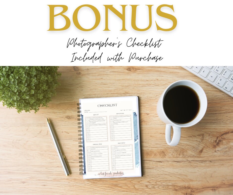 Editable Client Location Guide Template for Photographers - Etsy