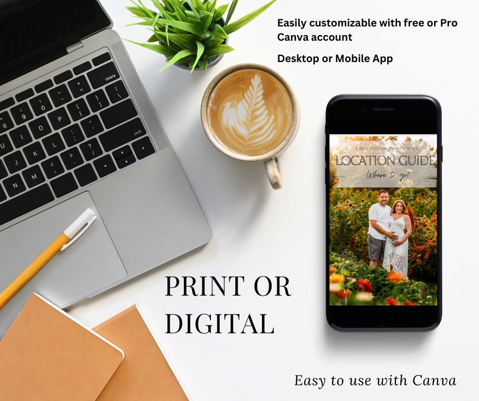 Editable Client Location Guide Template for Photographers - Etsy