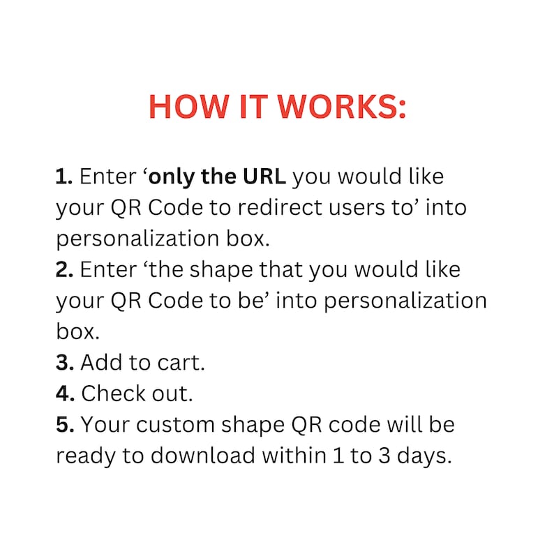 Custom Shape QR Code Printable Personalized Custom-shaped QR Code for ...