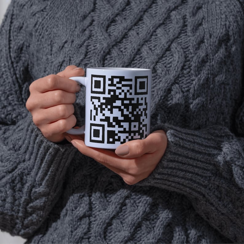 Strong Woman Middle Finger QR Code | Girl Power Design | Idgaf Energy ...