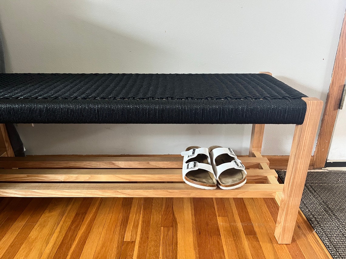 Custom Order Danish Cord Bench - Etsy
