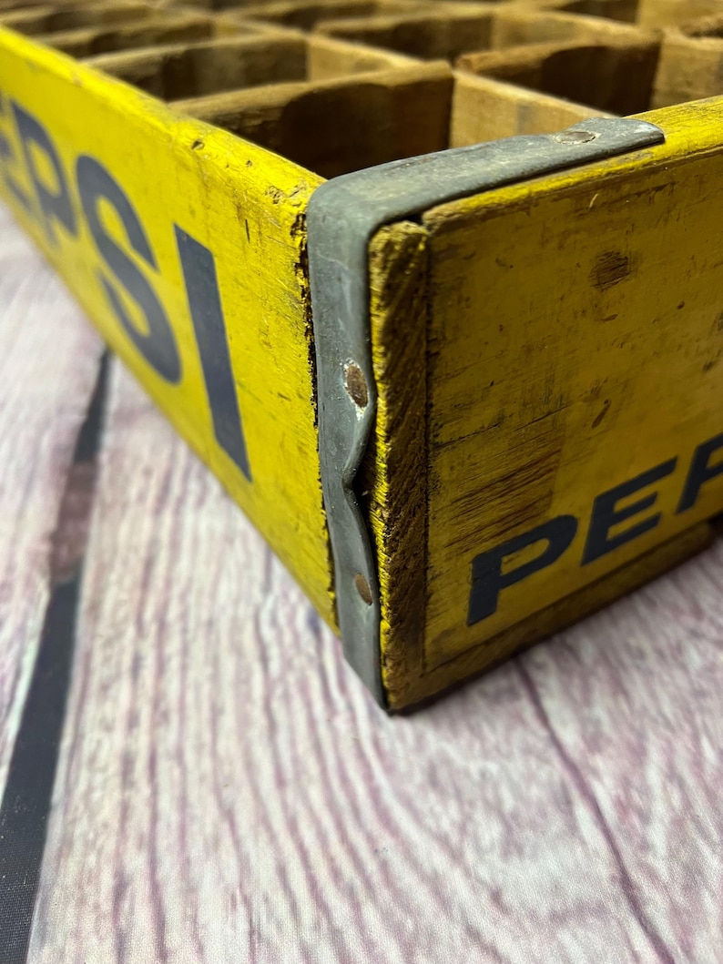 VINTAGE ~ 1960’s Pepsi Cola Wooden Bottle Crates, 24 Pack Crates - Etsy
