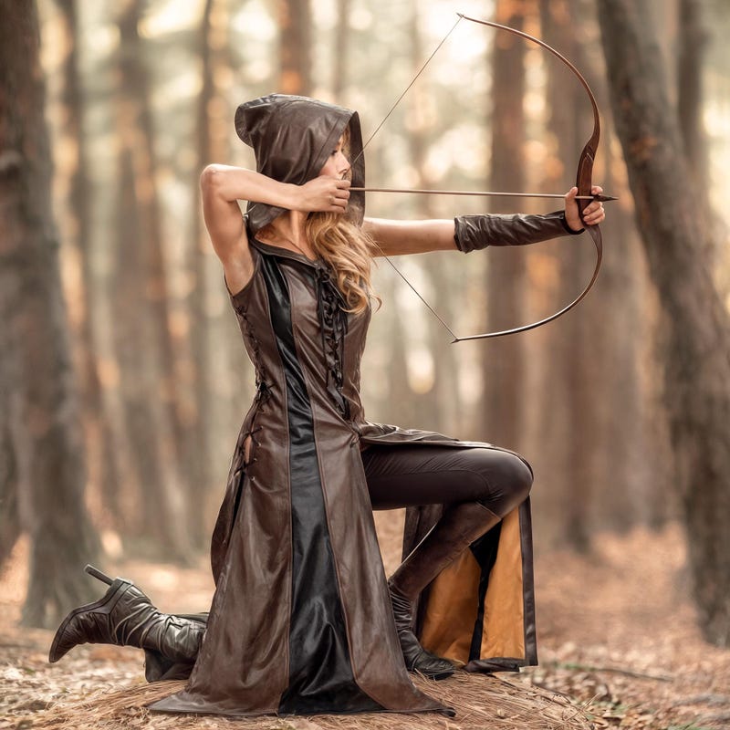 Medieval Womens Archer Outfit - Etsy