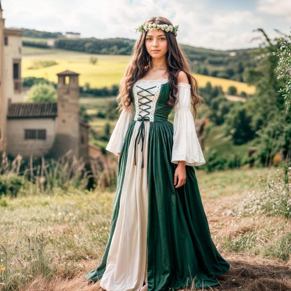 Medieval Dress Plus Size - Etsy
