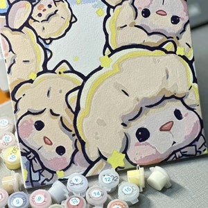 Paint by Numbers, Paint by Number Kit. Colorful Landscape Paint by ...