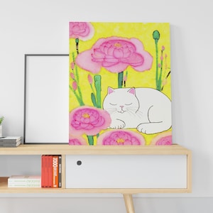 Paint by Numbers, Cat Paint by Number Kit, Adult Paint by Number Canvas ...