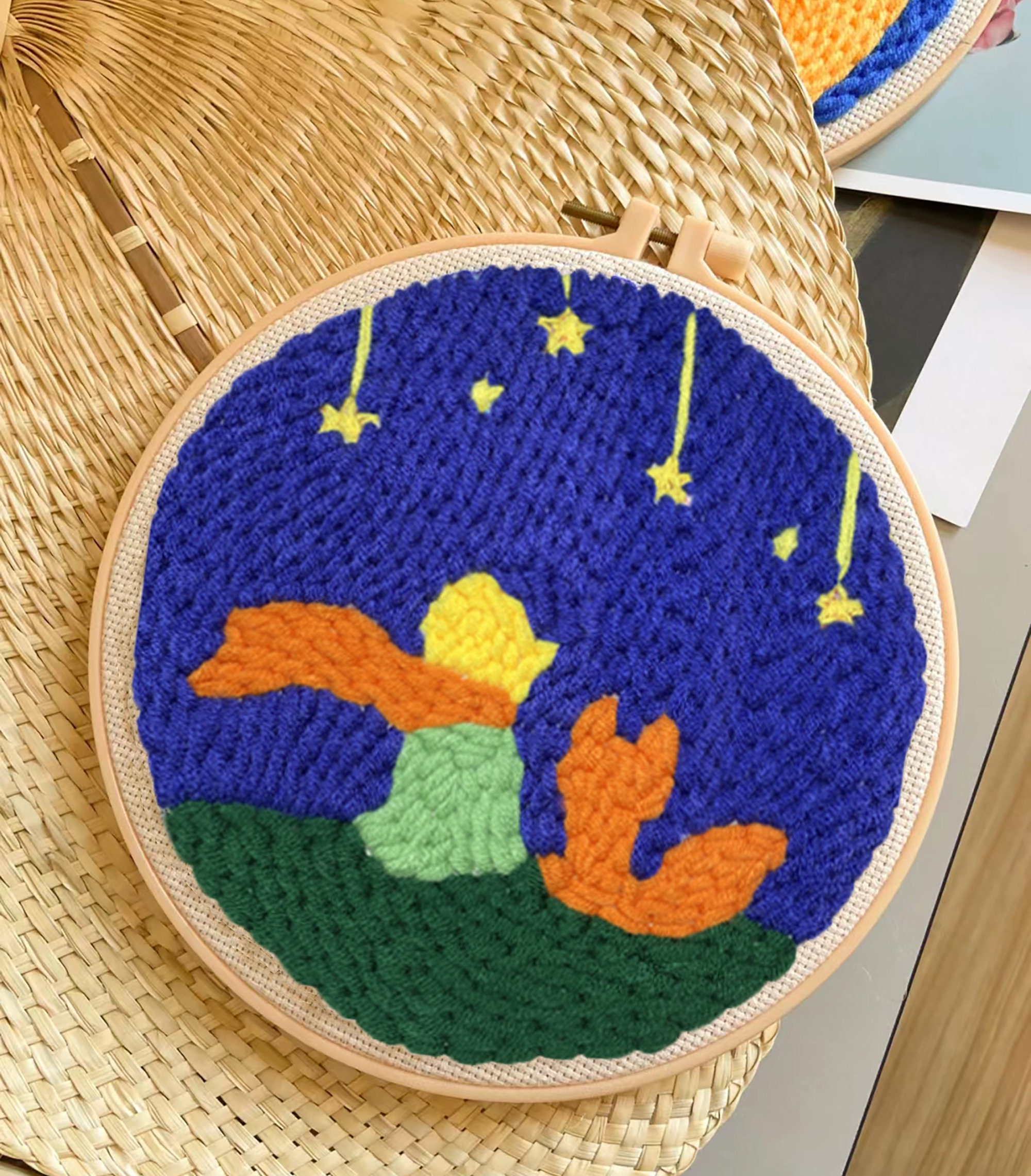 Punch Needle, Punch Needle Kit Beginner, Cute Punch Needle Art, Easy ...