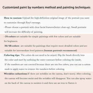 Paint by Numbers for Adult, Custom Paint by Numbers Kits, Personalized ...