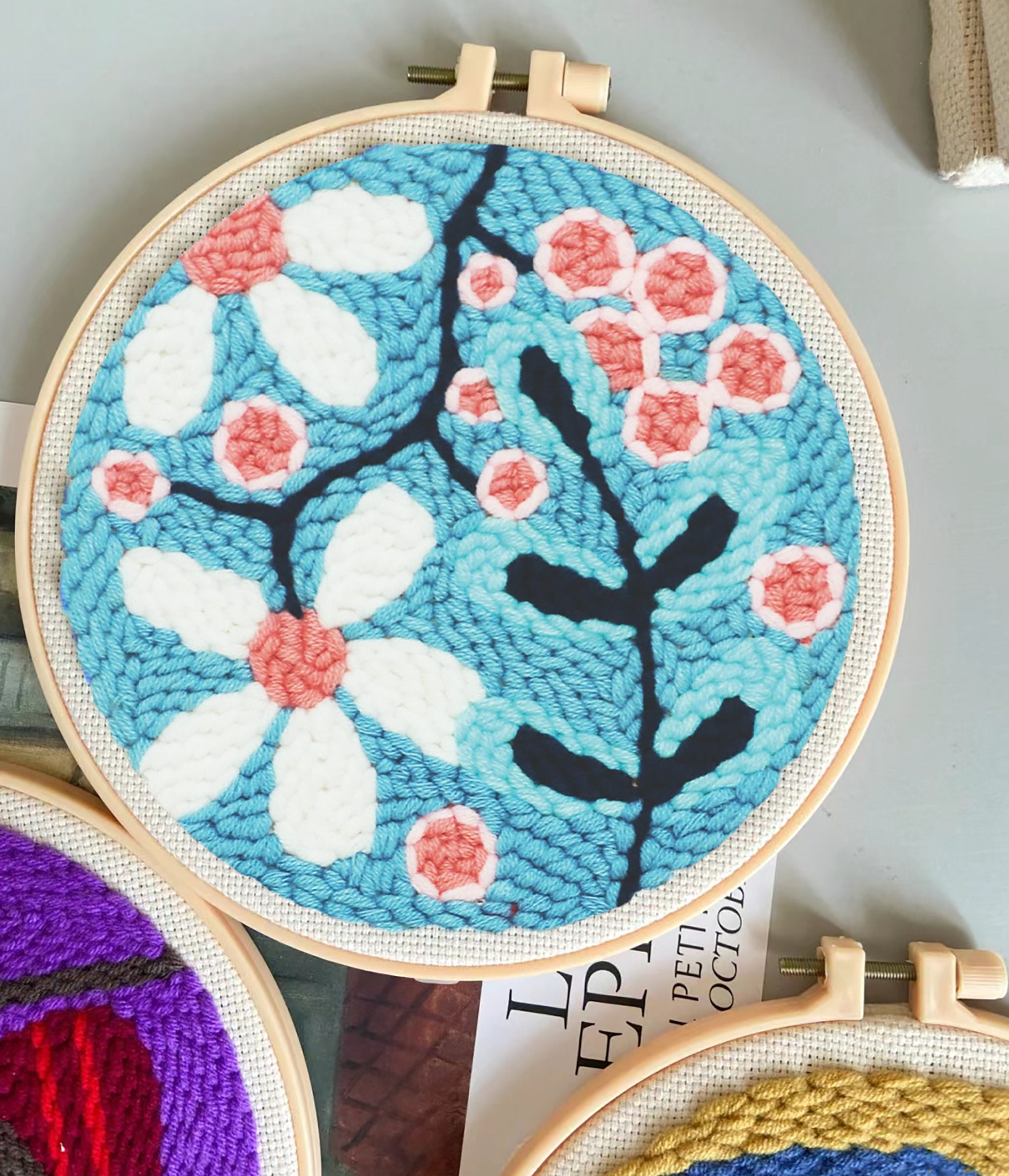 Punch Needle, Punch Needle Kits Beginner, Punch Needling, Easy Craft ...