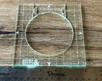 Wavey Quilting Ruler, Longarm or Sit Down Quilting, Free Motion, Made ...