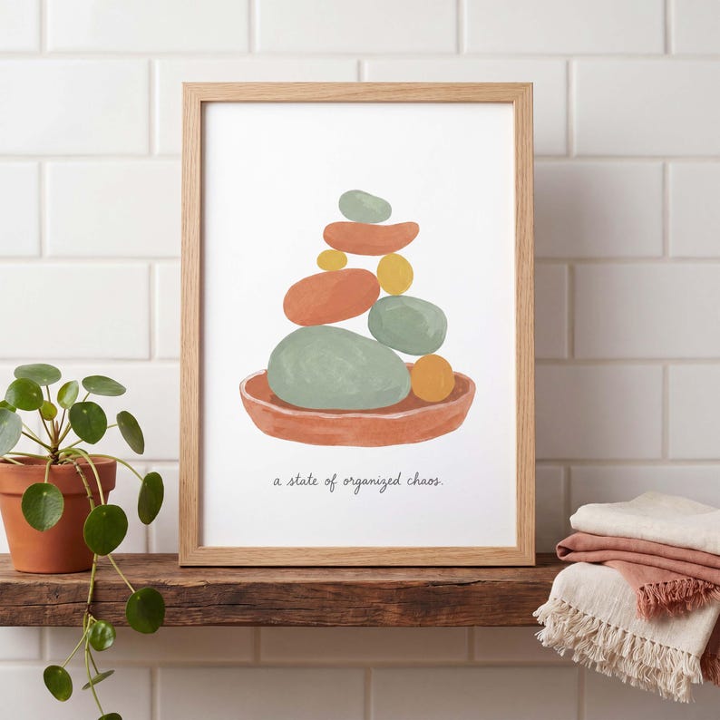 Boho Frame Mockup PSD | 3000x3000px 300 DPI | Light Wood Vertical Frame ...