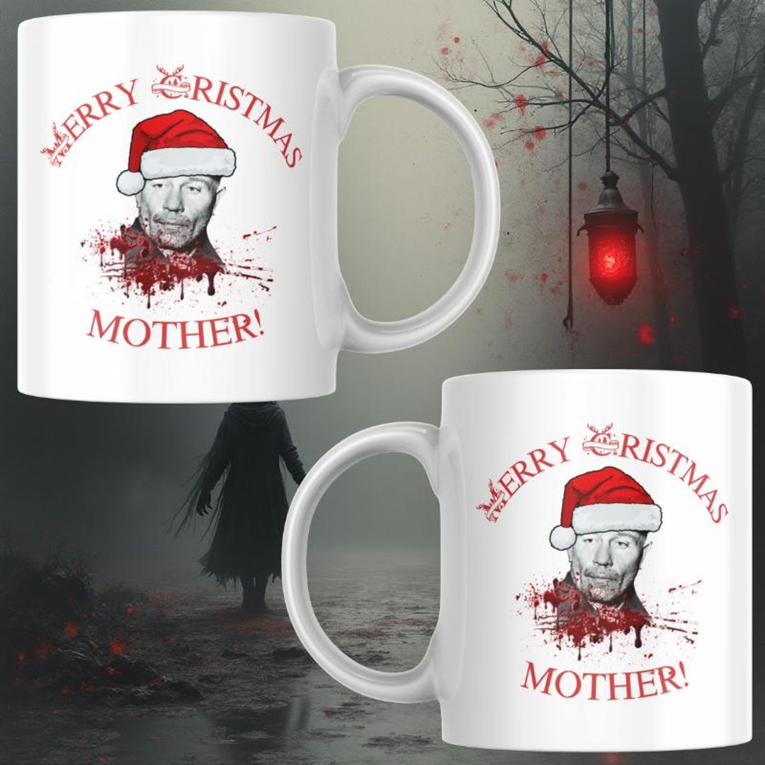 Ed Gein Mug Dark Humor Horror Christmas Mug – “merry Creepmas” Ceramic ...