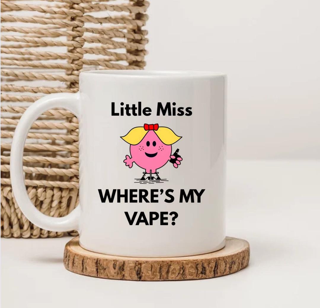Mr Men Vape Theme Mug - Etsy UK