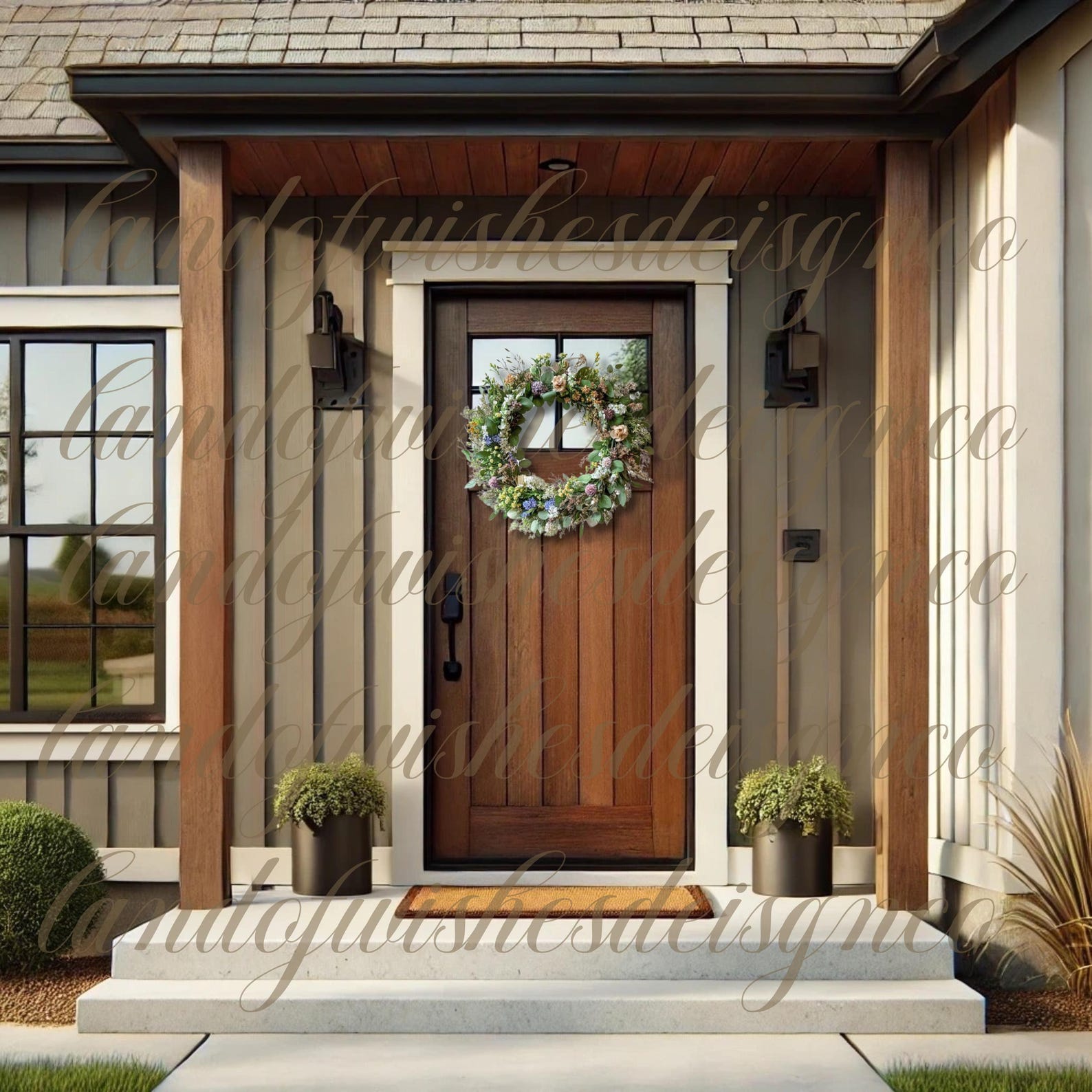Door Mockup PNG Bundle Modern Farmhouse Front Doors, Front Door, Mockup ...