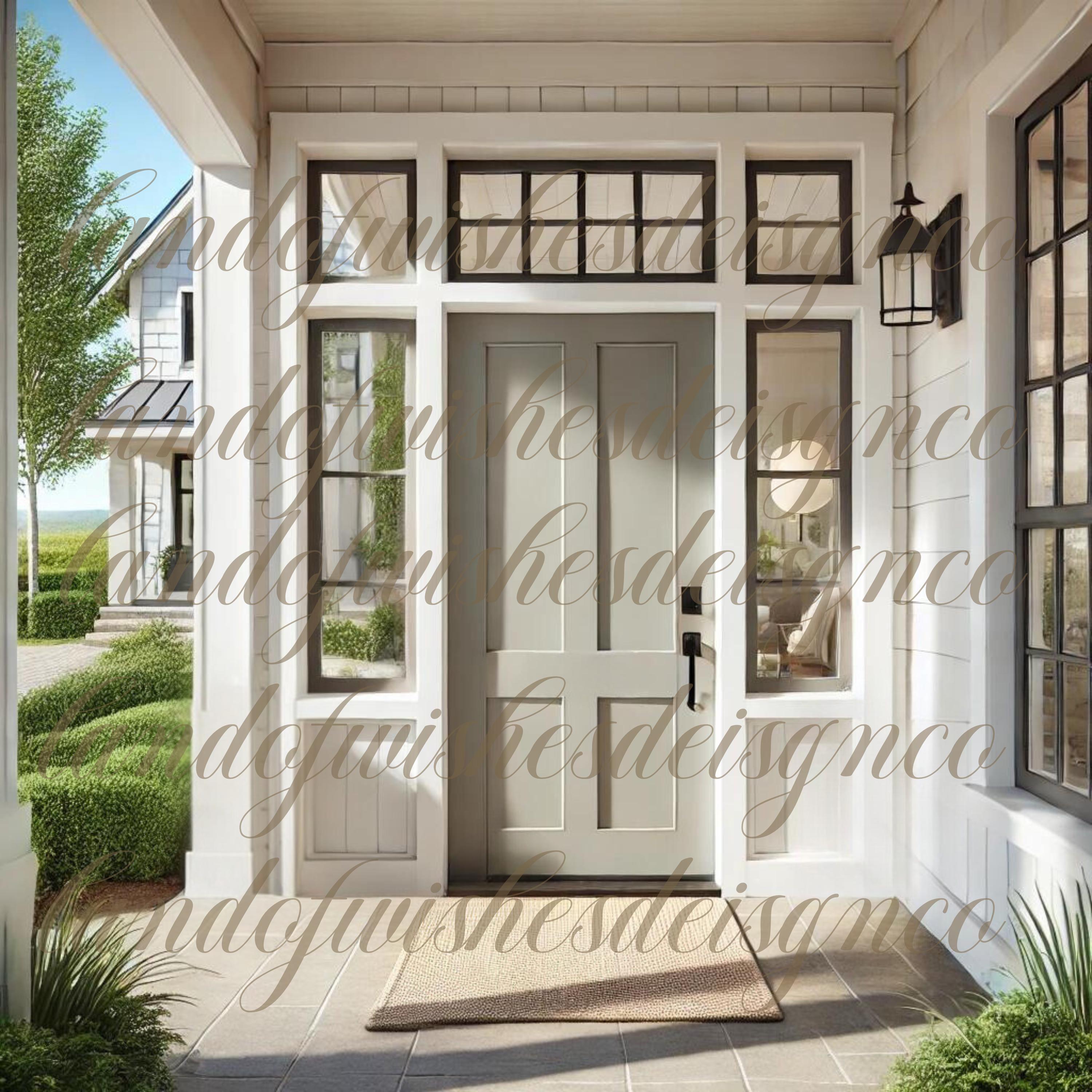Door Mockup PNG Bundle Modern Farmhouse Front Doors, Front Door, Mockup ...