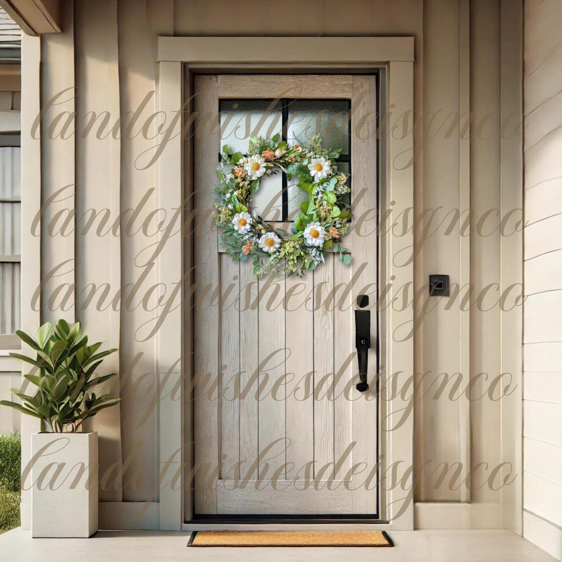 Door Mockup PNG Bundle Modern Farmhouse Front Doors, Front Door, Mockup ...