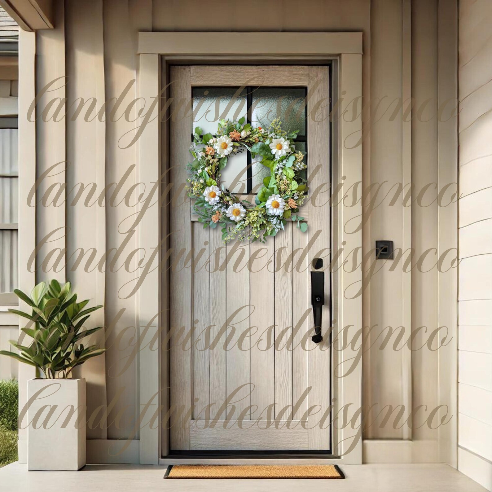Door Mockup PNG Bundle Modern Farmhouse Front Doors, Front Door, Mockup ...