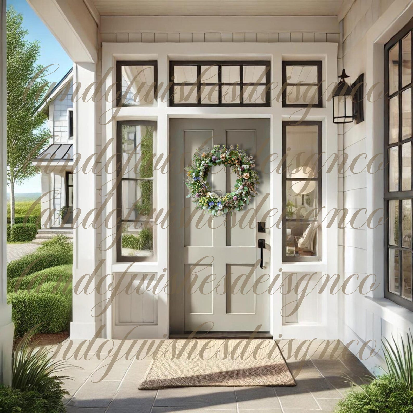 Door Mockup PNG Bundle Modern Farmhouse Front Doors, Front Door, Mockup ...
