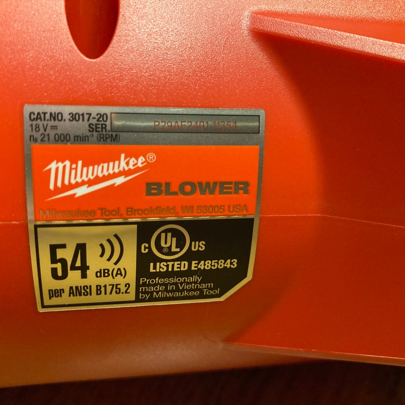 Soft Flexible Short Durable Blower Nozzle for Milwaukee M18 Fuel 3017 ...